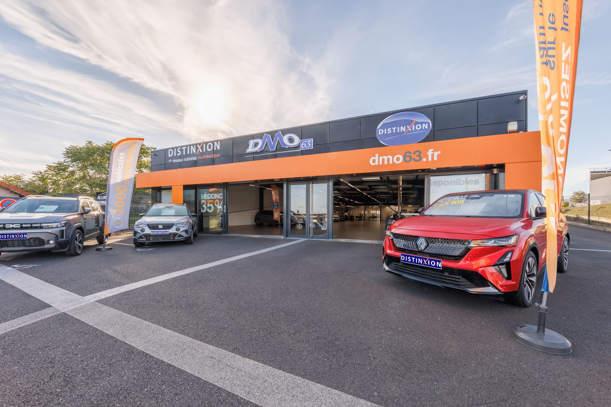 Concessionnaire automobile à Clermont-Ferrand - Vente de voitures d'occasion | Distinxion